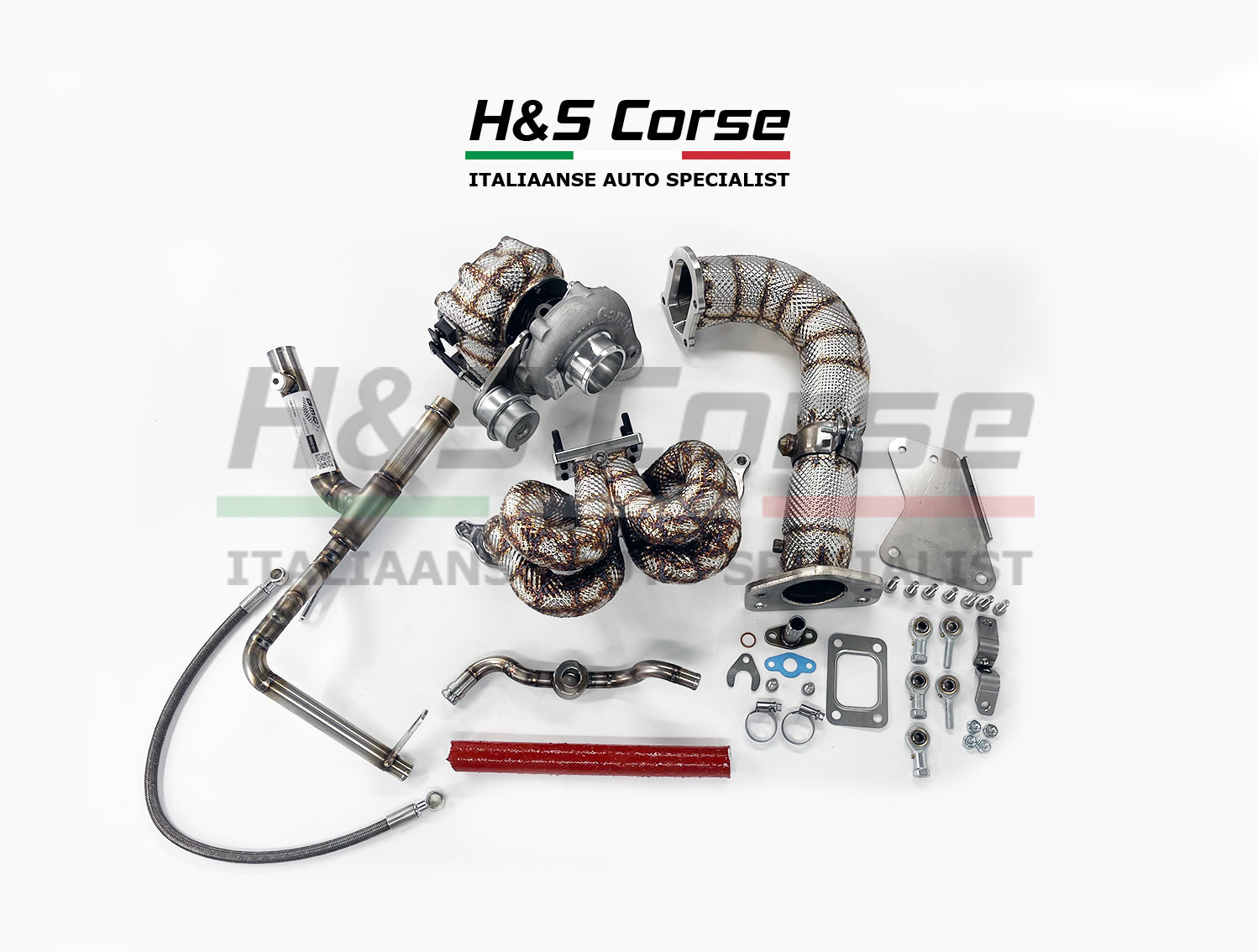 Garrett GBC Turbo Kit met GMC racing spruitstuk kit – Webshop H&S Corse